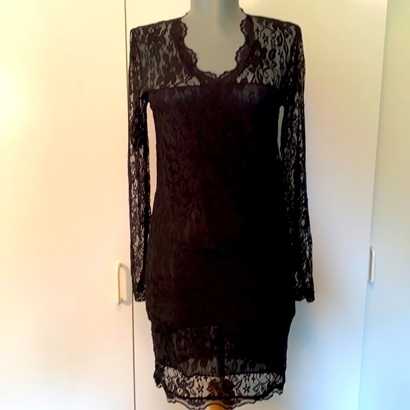 S•Y•L | Dresses | Syl Black Lace Cocktail Dress | Poshmark
